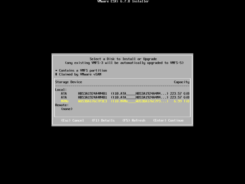 Formatting 4Kn NVMe Drives for VMware vSphere - Western Digital Blog
